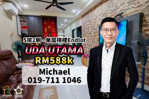 Bandar Uda Utama , 1 Storey Terrace House , Jalan Uda Utama 6/x ...