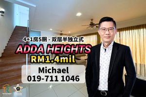 Adda Height 2 Storey Semi-D House , Jalan Adda 6/x , Purple Field ...