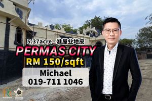 Permas City Zone Residential Land For Sale for Sale @RM35,120,250 By ...