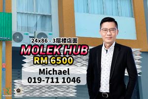 Molek Hub - 3 Storey Shop For Sale for Sale @RM6,500 By MICHAEL TING ...