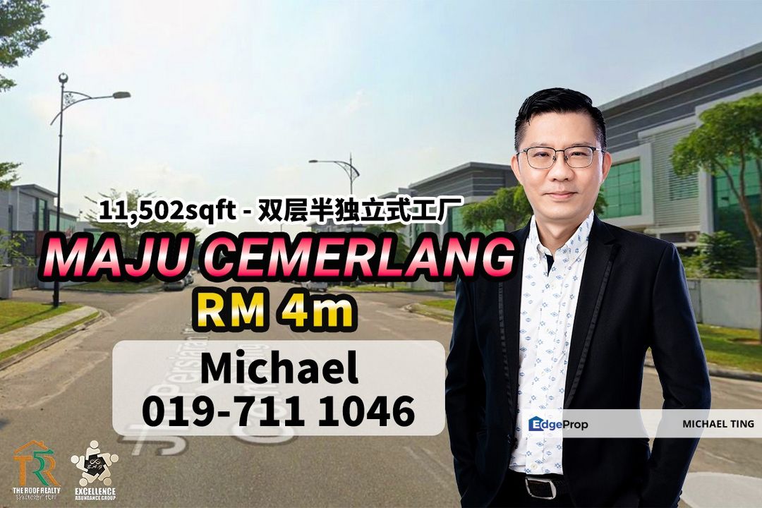 Maju Cemerlang - 2 Storey Semi-D Factory For Sale for Sale @RM4,000,000 ...