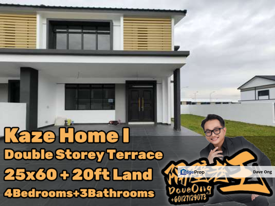 Kaze Home I Double Storey Terrace Corner Lot for Sale @RM918,000 By Dave Ong | EdgeProp.my