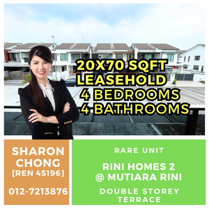 Double Storey Mutiara Rini Home 2 House for Sale for Sale @RM850,000 By ...
