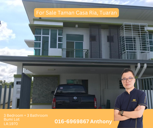 Taman Casa Ria Corner lot Tuaran(Bumi Lot) for Sale @RM650,000 By ...
