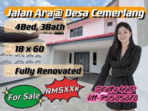 Jalan Ara Fully Renovated Double Storey for Sale for Sale @RM508,000 By ...