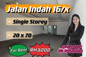 Jalan Indah 16/x Bukit Indah Single Storey Shop for Rental @RM3,200 By ...