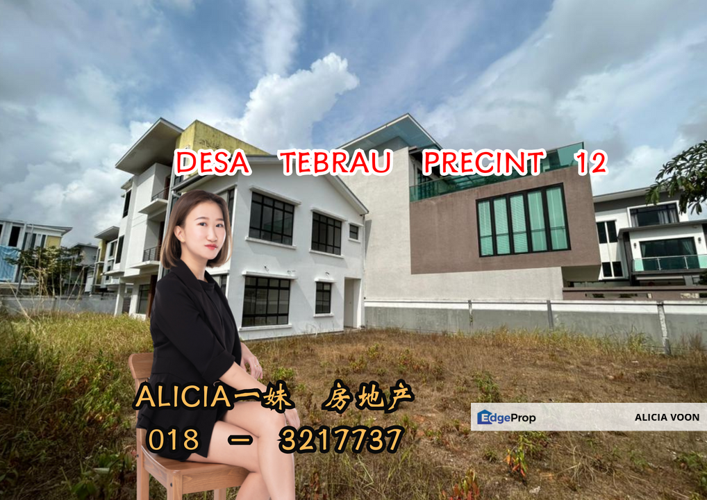 Desa Tebrau Precinct 12 3 Storey Semi D for Sale @RM2,980,000 By ALICIA ...
