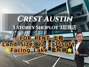 Austin Crest Phase 2 Shop For Rent for Rental @RM12,000 By ALLEN TAN ...