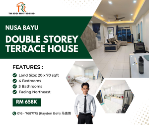 Taman Nusa Bayu Iskandar Puteri Johor for Sale @RM658,000 By KAYDEN BEH ...
