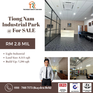 Tiong Nam Industrial Park Johor Bahru Johor for Sale @RM2,800,000 By ...