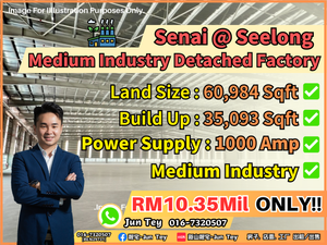 Senai Seelong Detached Factory For Sale!!Mount Austin Johor Jaya Desa Cemerlang Tampoi Kempas ...