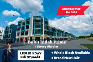 Bukit Indah Brand New Shoplot For Rent !! Bukit Indah Eco Botanic Taman ...