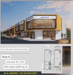 Kulai Single Storey Terrace Factory New Project for Sale @RM700,000 By ...