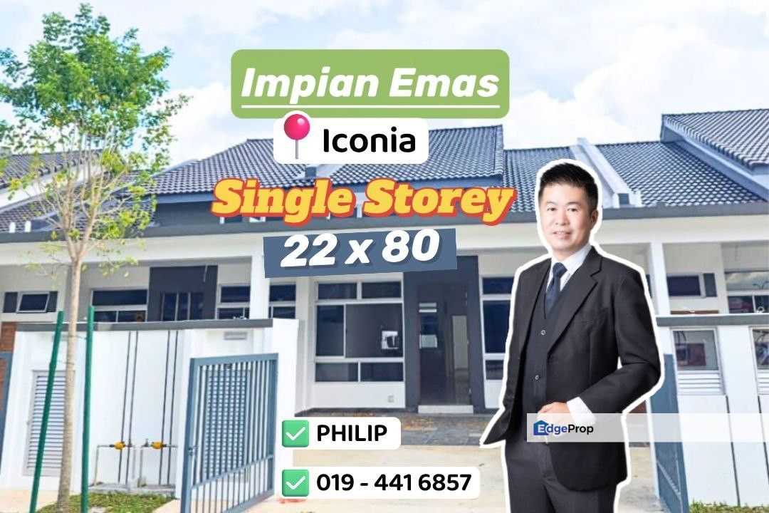 Skudai Iconia Garden Residence @ Impian Emas Single Storey House For ...