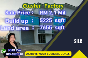 SILC 2 storey Semi-detached factory for Sale for Sale @RM2,200,000 By ...