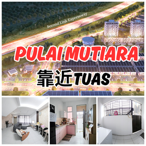 BUMI Lot 靠近 Tuas 最近旺起来了 Taman Pulai Mutiara 排楼出售🔥Jasmine for Sale ...