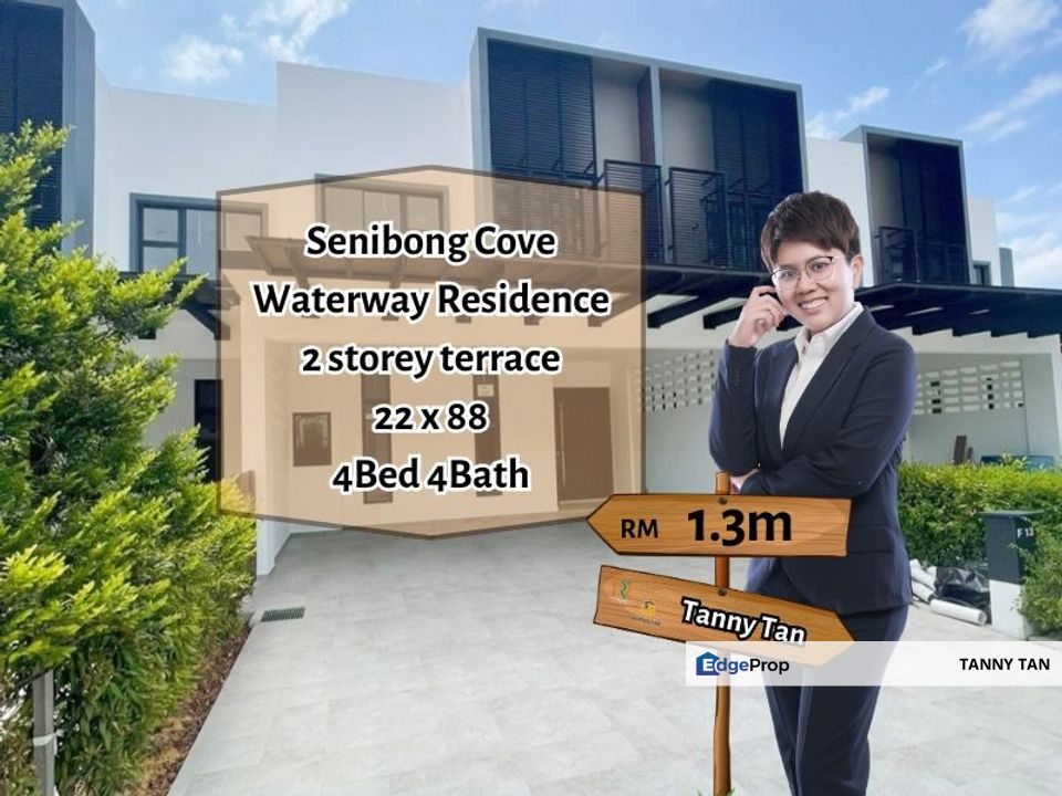 Waterway Residence Senibong Cove double storey terrace 22 x 88 for Sale @RM1,300,000 By TANNY ...