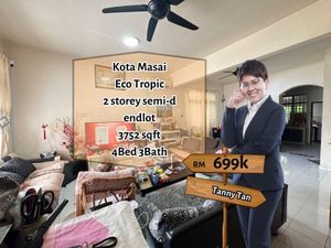 Eco Tropic double storey semi-d endlot renovated and extended for Sale @RM699,000 By TANNY TAN ...