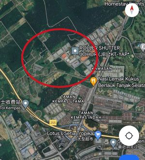 Jalan Kempas Lama Zoning Residential Land for Sale for Sale @RM12 ...