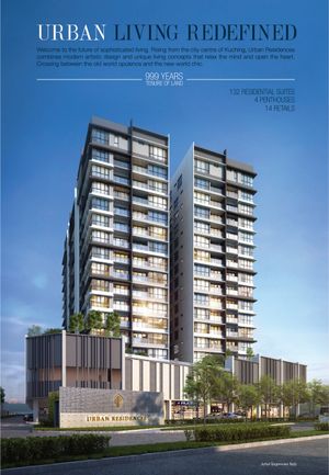 Urban Residences in Kuching Downtown for Sale for Sale @RM958,000 By ...