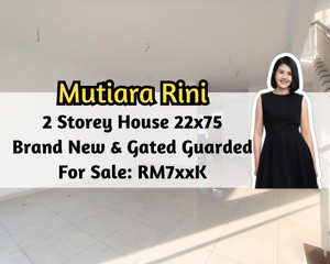 Rini Homes, Skudai, Johor, Mutiara Rini, 22 Storey House 22x75, Brand ...
