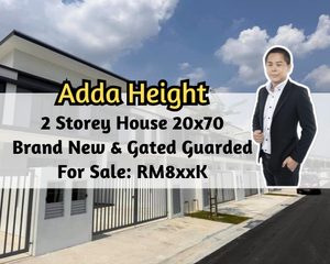 Adda Heights, Johor Bahru, Johor, 2 Storey House, Brand New, Gated ...