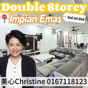 Large Size Double Storey End Lot For Sale for Sale @RM1,100,000 By ...