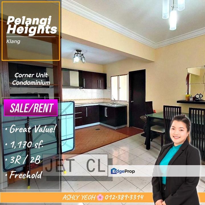 Comfortable Family Living 🧸 Apartment for SALE & RENT @ Pelangi Heights ...