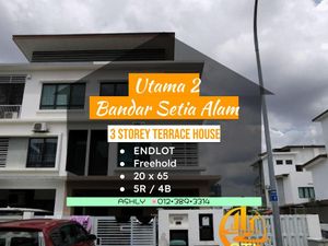 Setia Utama 2 Bandar Setia Alam 3 Storey Triple Storey Terraced Terrace ...