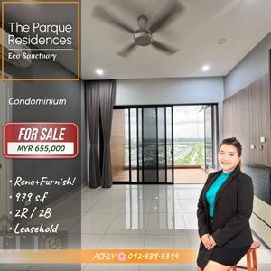 RENO + FURNISH 🌸 Condominium for SALE | The Parque Residence, Eco ...
