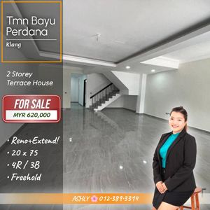 RENOVATED 🌸 Double Storey Terrace House for SALE │ Taman Bayu Perdana ...