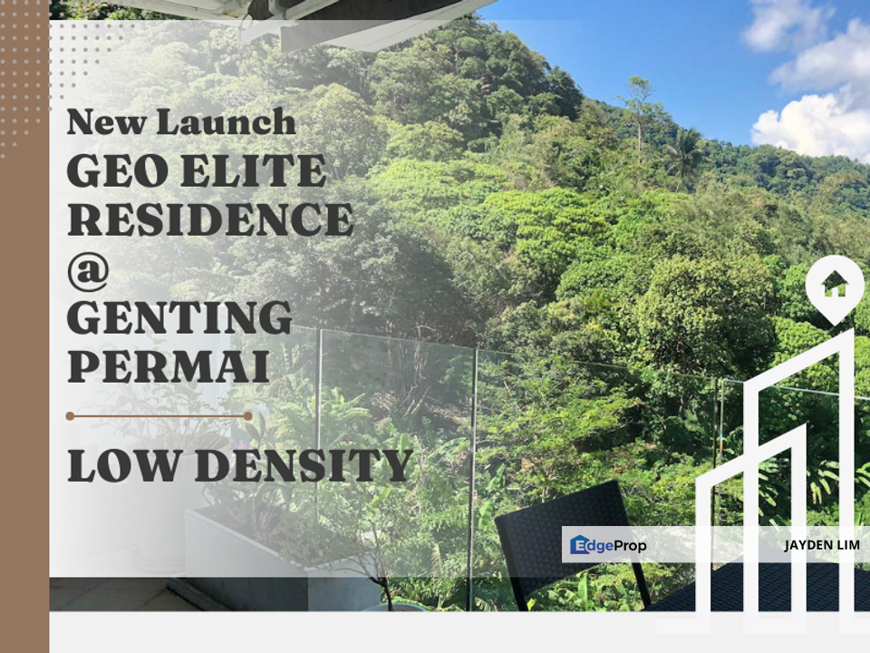 Low Density Geo Elite Residence at Genting Permai for Sale for Sale ...