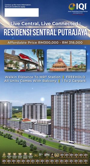 RUMAWIP PUTRAJAYA PRESINT 7 for Sale @RM300,000 By MASNI MARZUKI ...