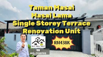 Masai Taman Masai Lama Single Storey Terrace House for Sale @RM438,000 ...