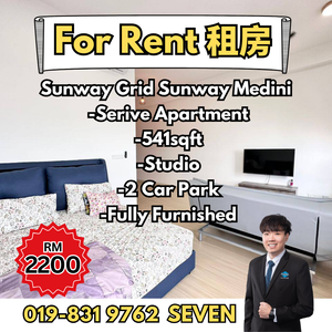 Sunway Grid Sunway Medini Studio Fully Furnished With 2 Parking Lot for ...