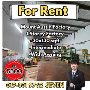 Mount Austin Factory Single Storey Factory 30 x 130 With Awning for ...