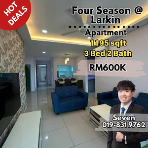 Seasons Luxury Apartment at Larkin | Four Season at Larkin 3 Bed 2 Bath ...