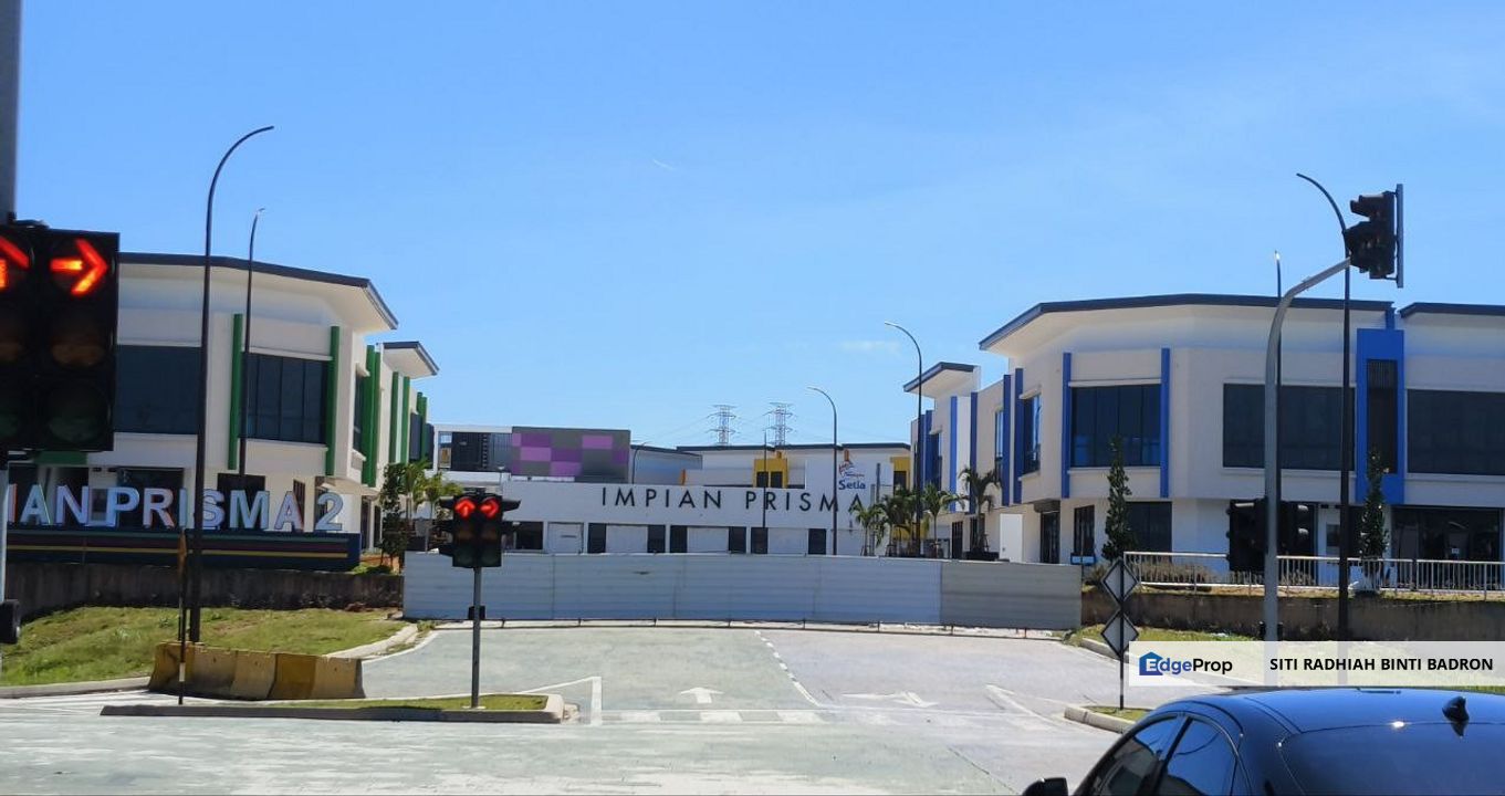 adjoined Single Storey Shoplot Impian Prisma 2, Alam Impian for Rental ...