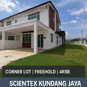 DOUBLE STOREY CORNER LOT SCIENTEX KUNDANG JAYA RAWANG 4R3B, 2573SQFT ...
