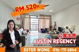 Austin Regency 3 Bedroom Unit For Sale for Sale @RM520,000 By ESTER ...