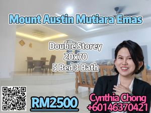 Mount Austin Jalan Mutiara Emas Double Storey House For Rent for Rental ...