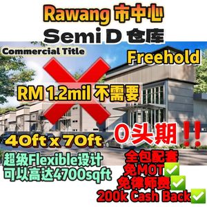 Rawang, Anggun City, Sungai Buloh, Kepong 2 Storey Freehold Shop For ...