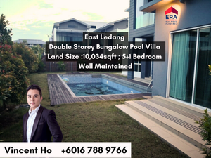 Double Storey Bungalow Pool Villa at East Ledang, Iskandar Puteri For ...