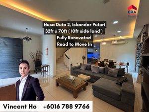 Double Storey Cluster House at Nusa Duta 2, Iskandar Puteri For Sale ...