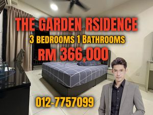The Garden Residence 3 Bedrooms only Rm366k ! for Sale @RM366,000 By ...