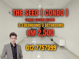The Seed Condominium For Rent for Rental @RM2,500 By KELVIN TOH ...