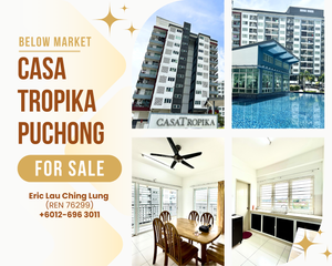 Casa Tropika Puchong Utama Condominium for Sale [BELOW MARKET] for Sale ...