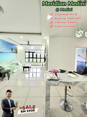 Meridian Medini @ Medini 3 Bedrooms High Floor Renovated Unit For Sale ...