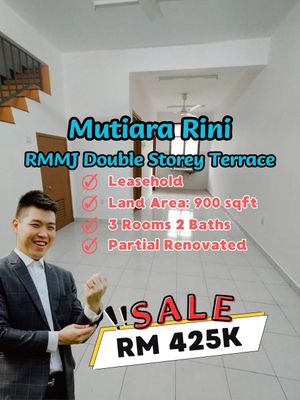 Mutiara Rini @ Skudai RMMJ Double Storey Terrace House For Sale for ...