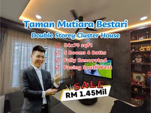 Mutiara Bestari Double Storey Cluster House For Sale Mutiara Rini ...